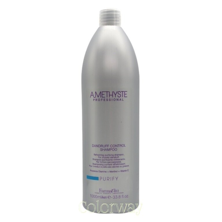 FarmaVita AMETHYSTE Purify Dandruff Control Shampoo 1000ml | Colorway