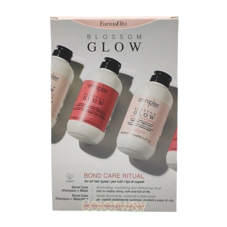 FarmaVita Omniplex Blossom Glow Kit Shampoo / Mask | Colorway