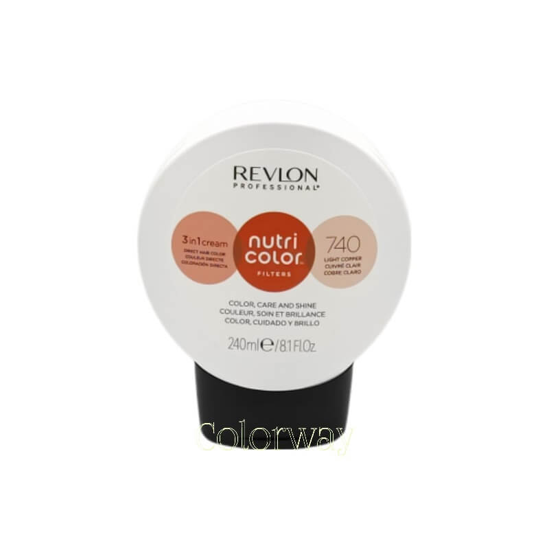 Revlon Nutri Color Filters 740 Light Copper 240ml | Colorway