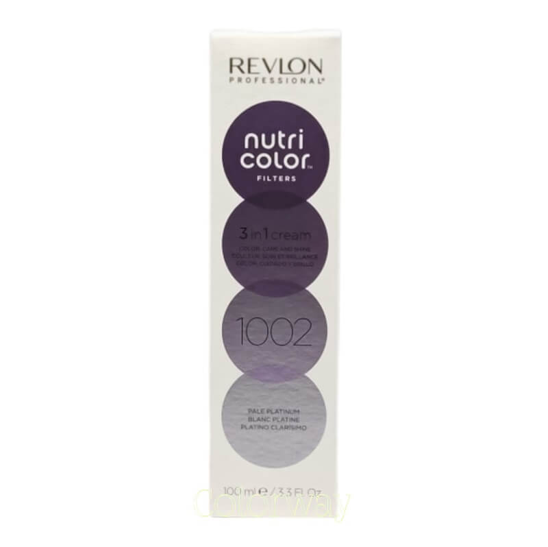 Revlon Nutri Color Filters 1002 Pale Platinum 100ml | Colorway